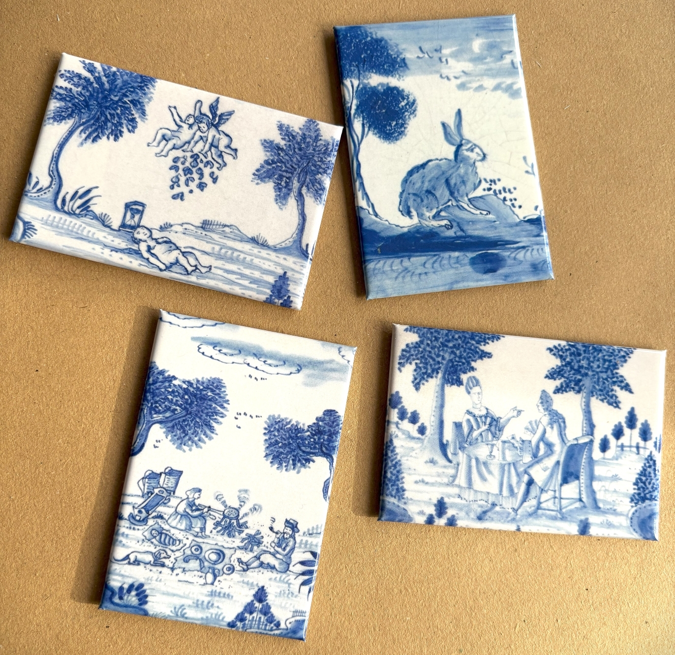 Magnete - 4er Set 'Picknick' – Thurn und Taxis