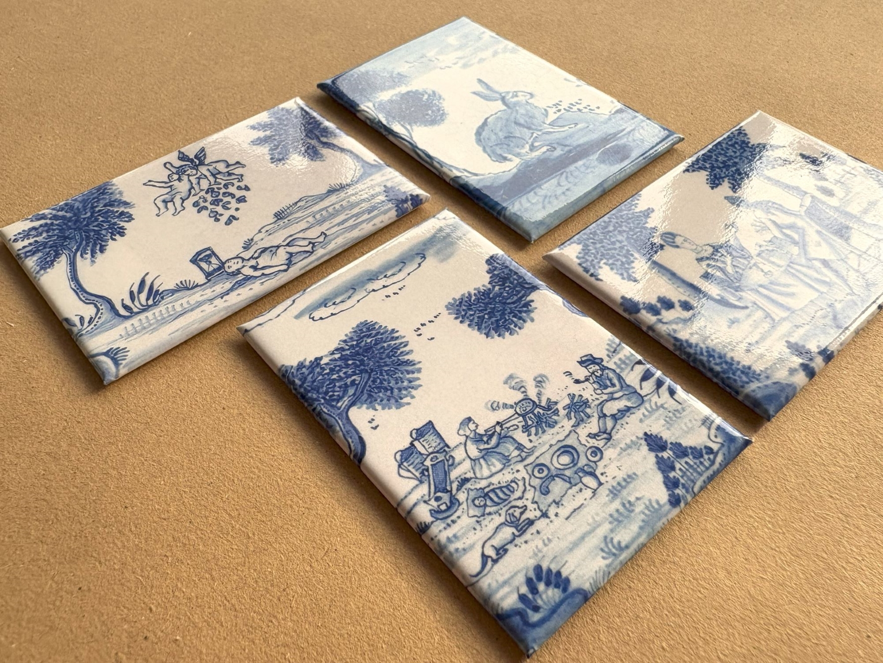 Magnete - 4er Set 'Picknick' – Thurn und Taxis